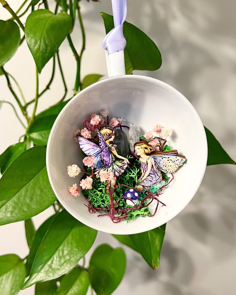 Handmade Tea Cup Fairy Garden, Flower Fairies, Cicely Mary Barker ...