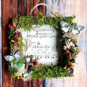 Magical Fairy Shadow Box, Fairycore Decor, Natural Decor, Fairy Garden ...