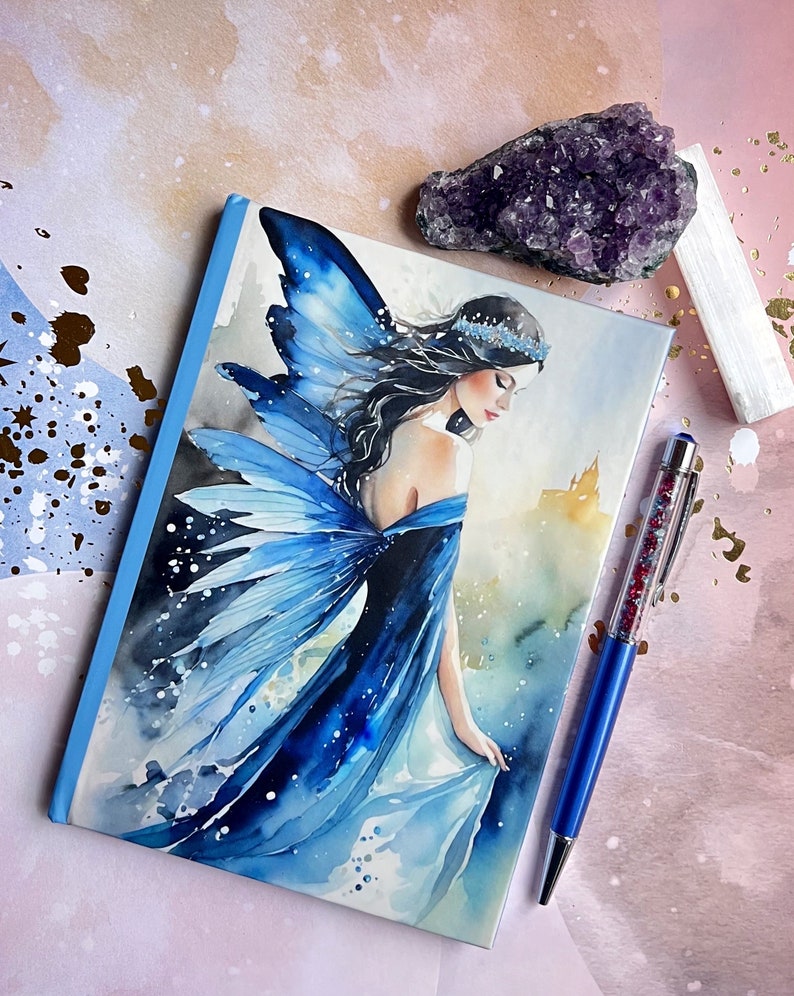 Fairy Journal Fairy Princess Journal Blue Fairy Journaling Supplies ...