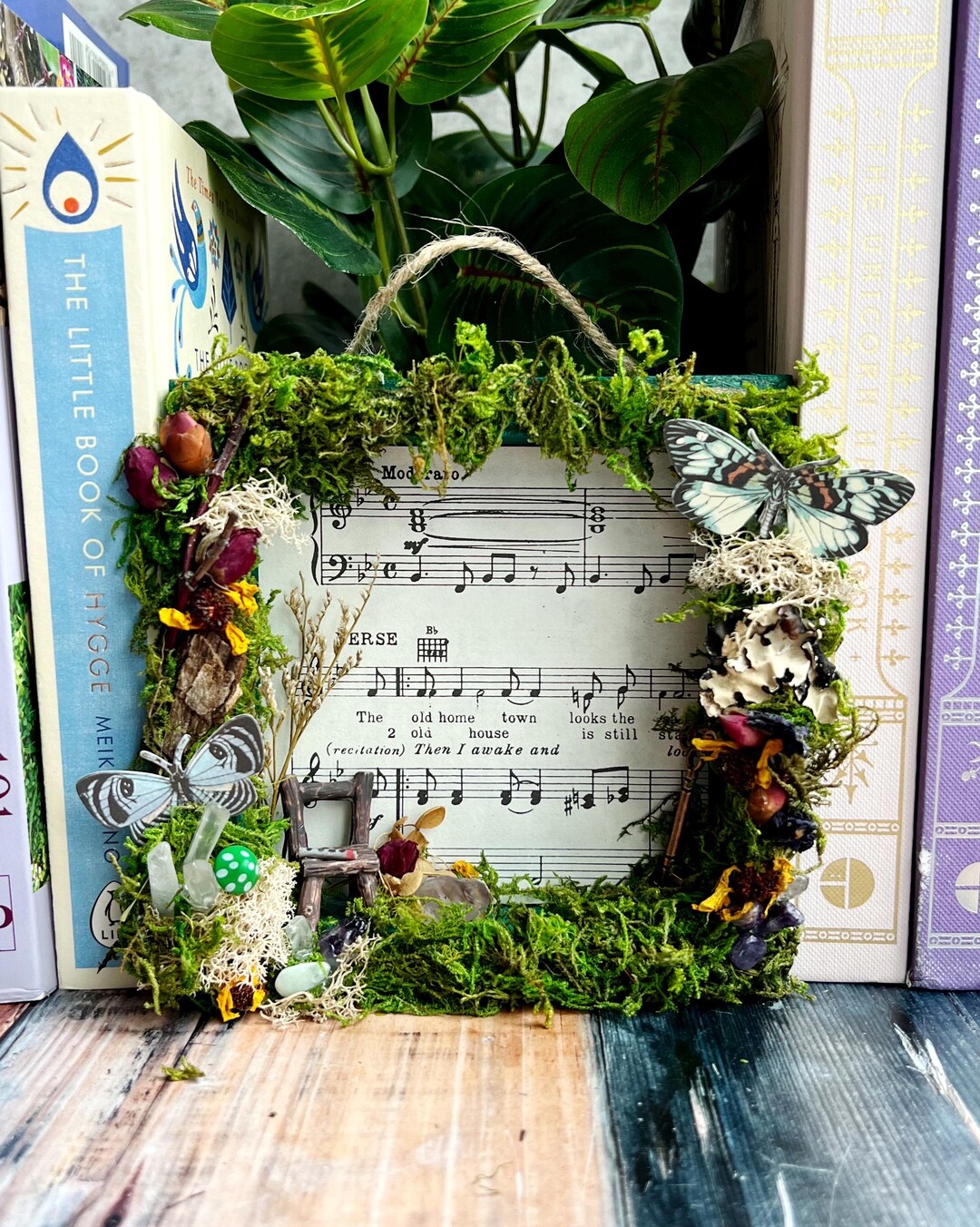 Magical Fairy Shadow Box, Fairycore Decor, Natural Decor, Fairy Garden ...