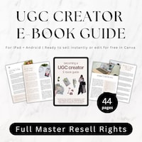 UGC Portfolio Template - Etsy