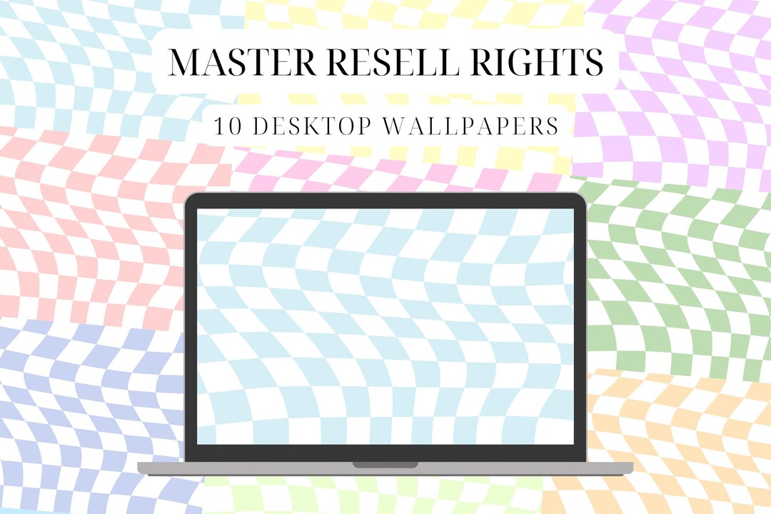 10 Aesthetic Wavy Checker Desktop Wallpapers, High Quality 4K Landscape ...