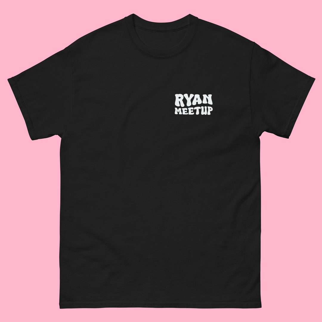 Ryan Meetup Culture Shirt - Black - Etsy
