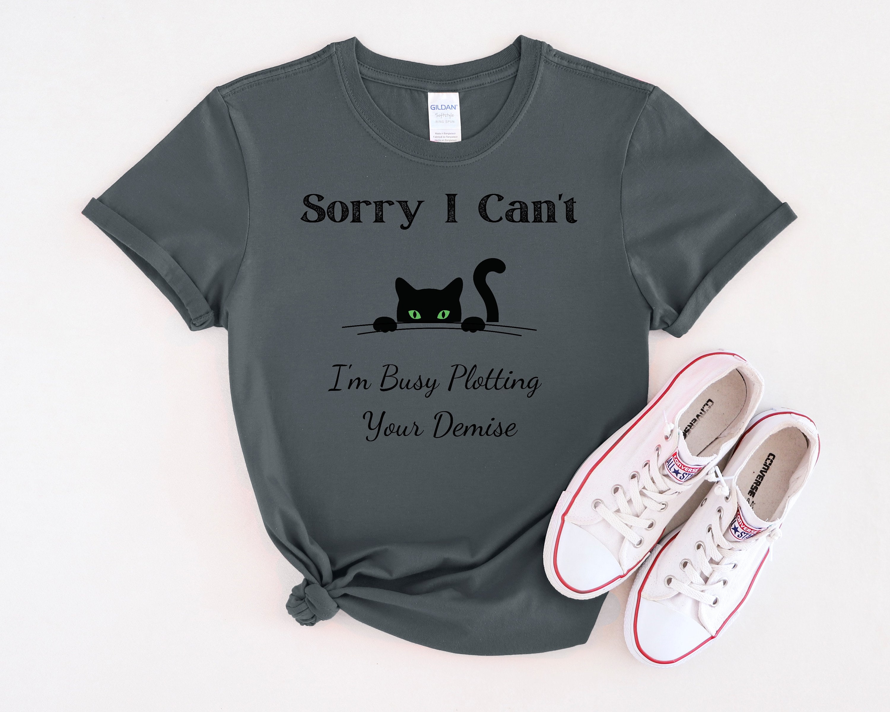 Funny Cat Shirt Cat Lover Shirt Black Cat Shirt Cat T-shirt Cat Lover Gift Funny Cat Gift Black ...