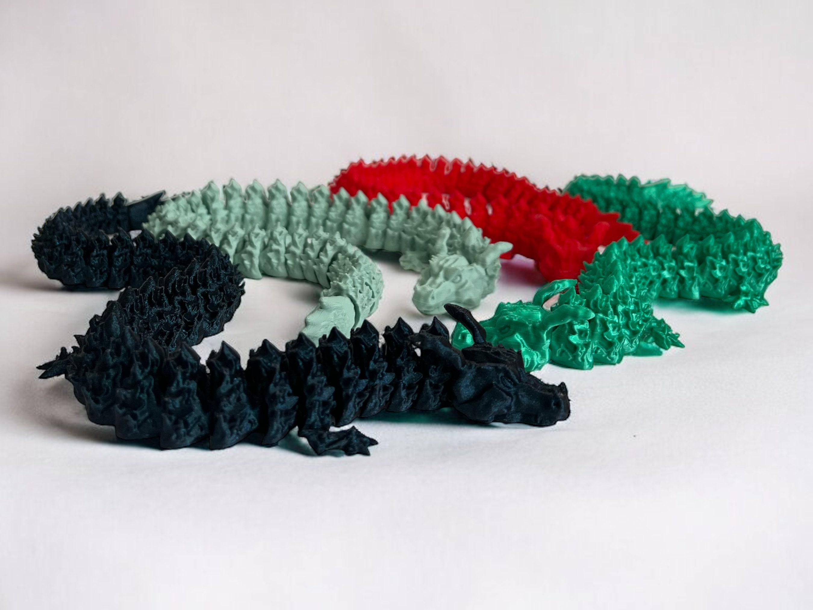 3D Printed Dragons Fidget Toy Fidget Dragons - Etsy