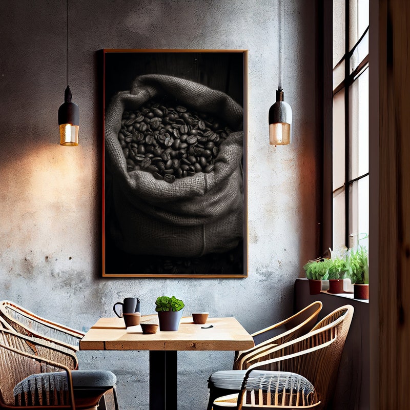 Burlap Coffee Art - Etsy