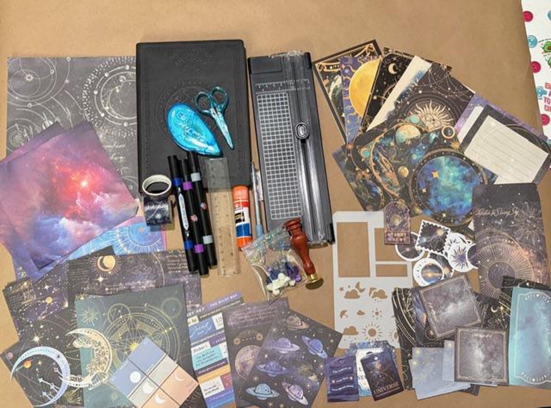 Junk Journal Mystery Bundle Starter Kit - Etsy