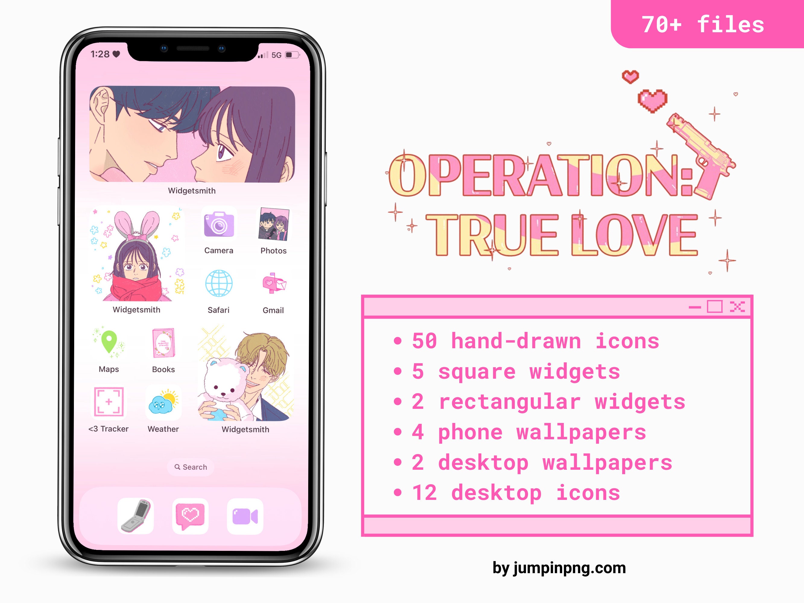Operation True Love Phone Theme | Ios Theme, App Icons, iPhone Theme ...
