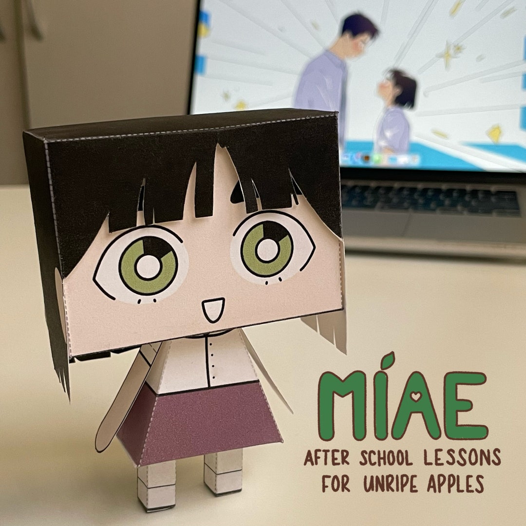 Miae Figurine Papercraft Template & Digital Wallpaper | Afterschool ...
