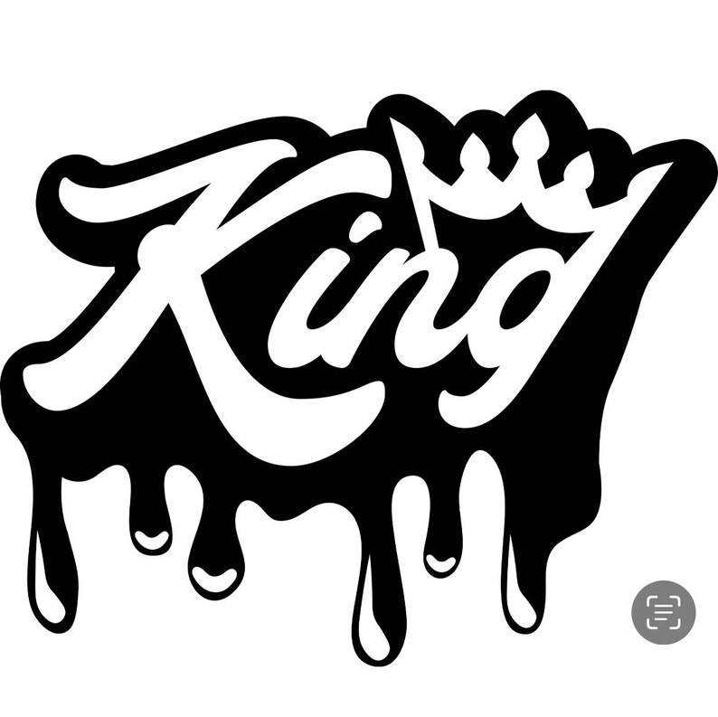 Queen & King SVG - Etsy