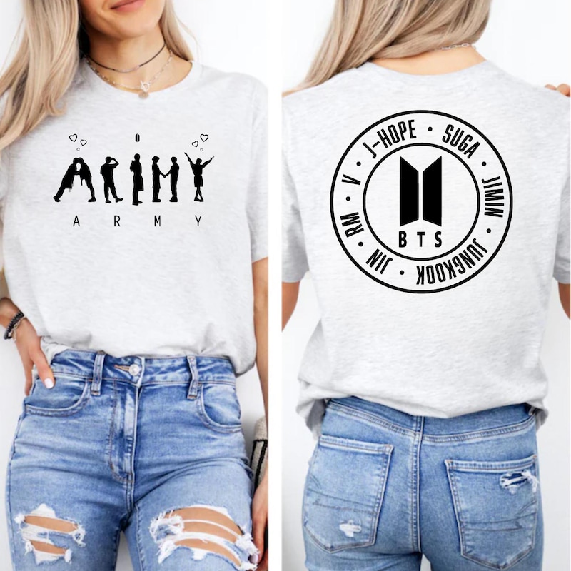 Bts Shirt - Etsy