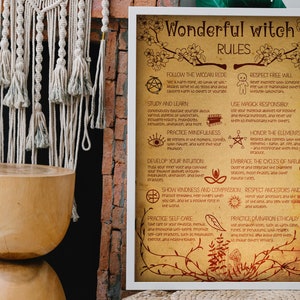 Wonderful Witch Rules, Rules of the Witch, Witch Rules, Witch Rules ...