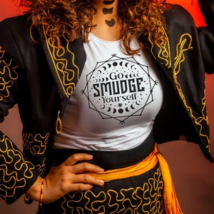 Go Smudge Yourself SVG, Witchy Svg, Witchy Vibes SVG, Moon Phase Svg, Smudge Stick SVG, Witch ...