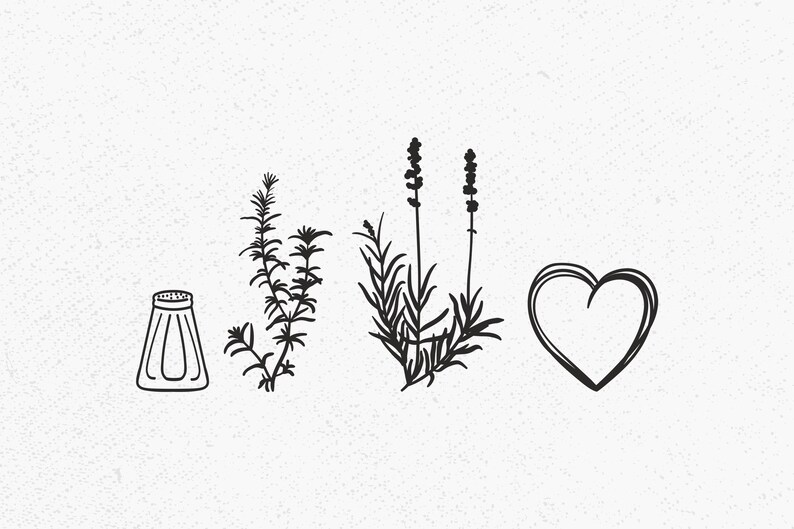 Practical Magic Svg, Salt, Lavender, Love, Rosemary, Little Witch ...