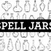 Bottle Bundle SVG, Spell Jars SVG, Magic Potion Bottles, Witchcraft ...