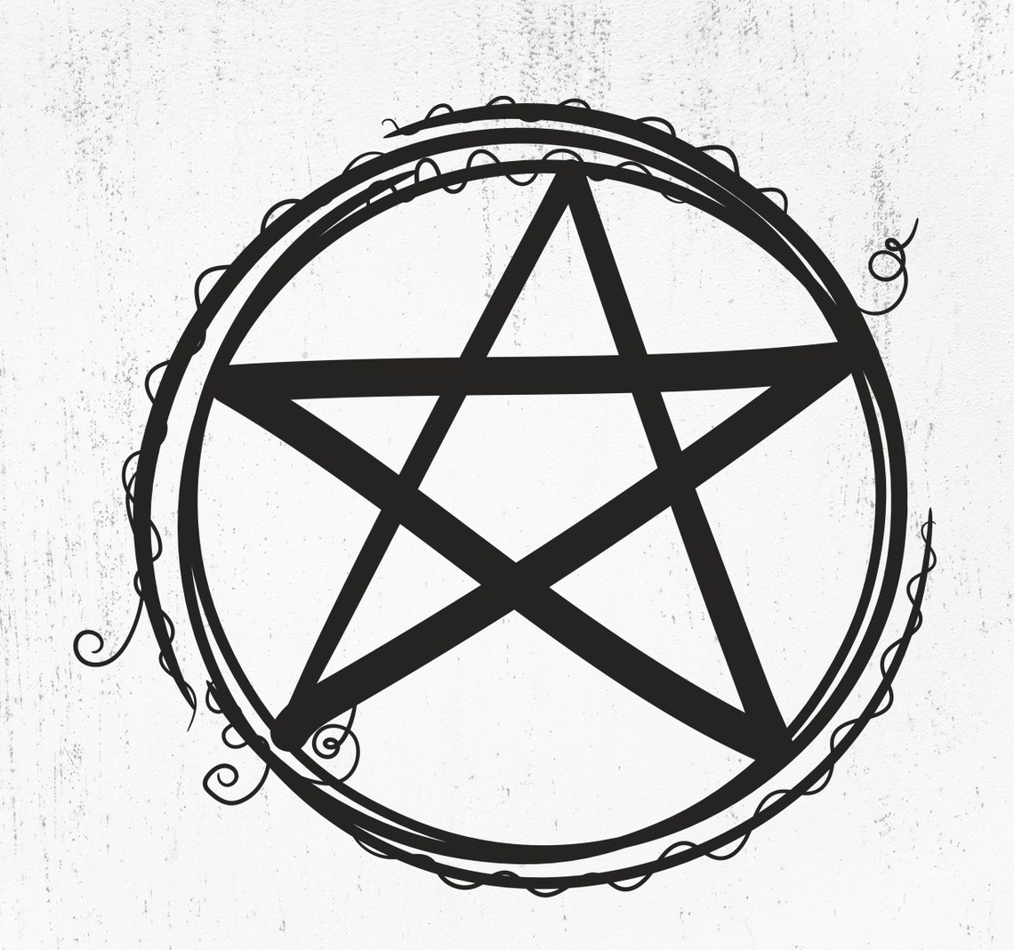 Witchcraft SVG Art, Occult Digital Art, Pagan Vector Graphics, Wiccan ...