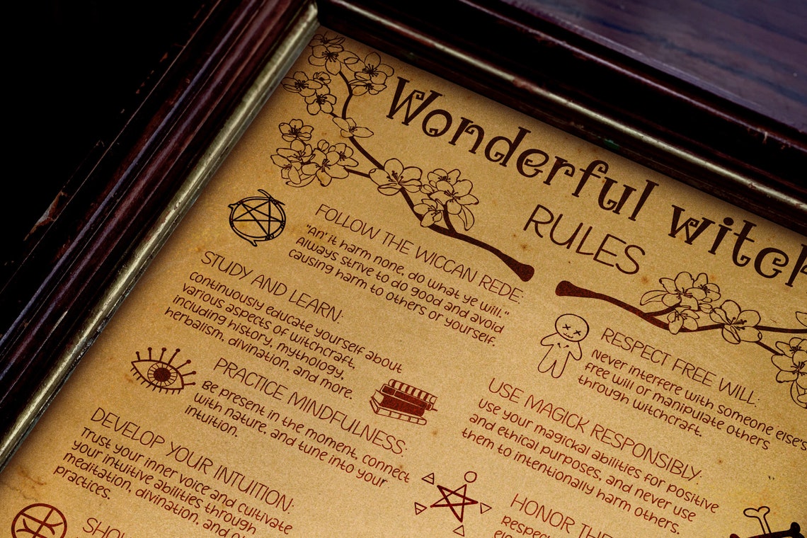 Wonderful Witch Rules, Rules of the Witch, Witch Rules, Witch Rules ...