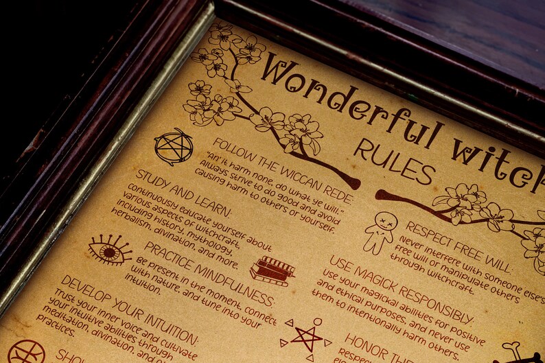 Wonderful Witch Rules, Rules of the Witch, Witch Rules, Witch Rules ...