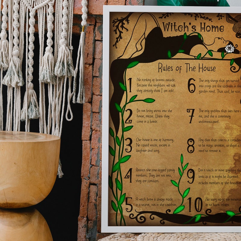 The Witch Poster - Etsy