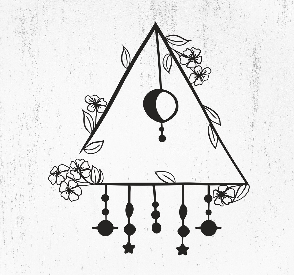 Witchcraft SVG Art, Occult Digital Art, Pagan Vector Graphics, Wiccan ...