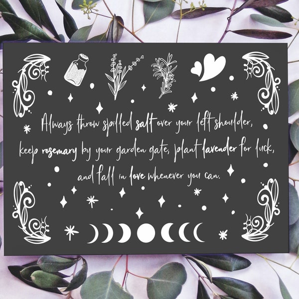 Practical Magic Svg - Etsy