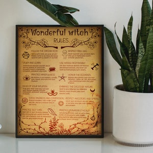 Wonderful Witch Rules, Rules of the Witch, Witch Rules, Witch Rules ...