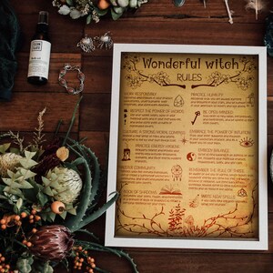 Wonderful Witch Rules, Rules of the Witch, Witch Rules, Witch Rules ...