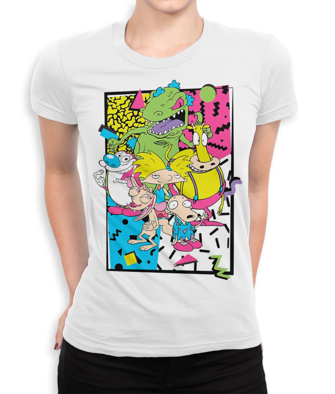 Old School Cartoons 90's T-shirt, Men's and Women's Sizes (dap-005) - Etsy