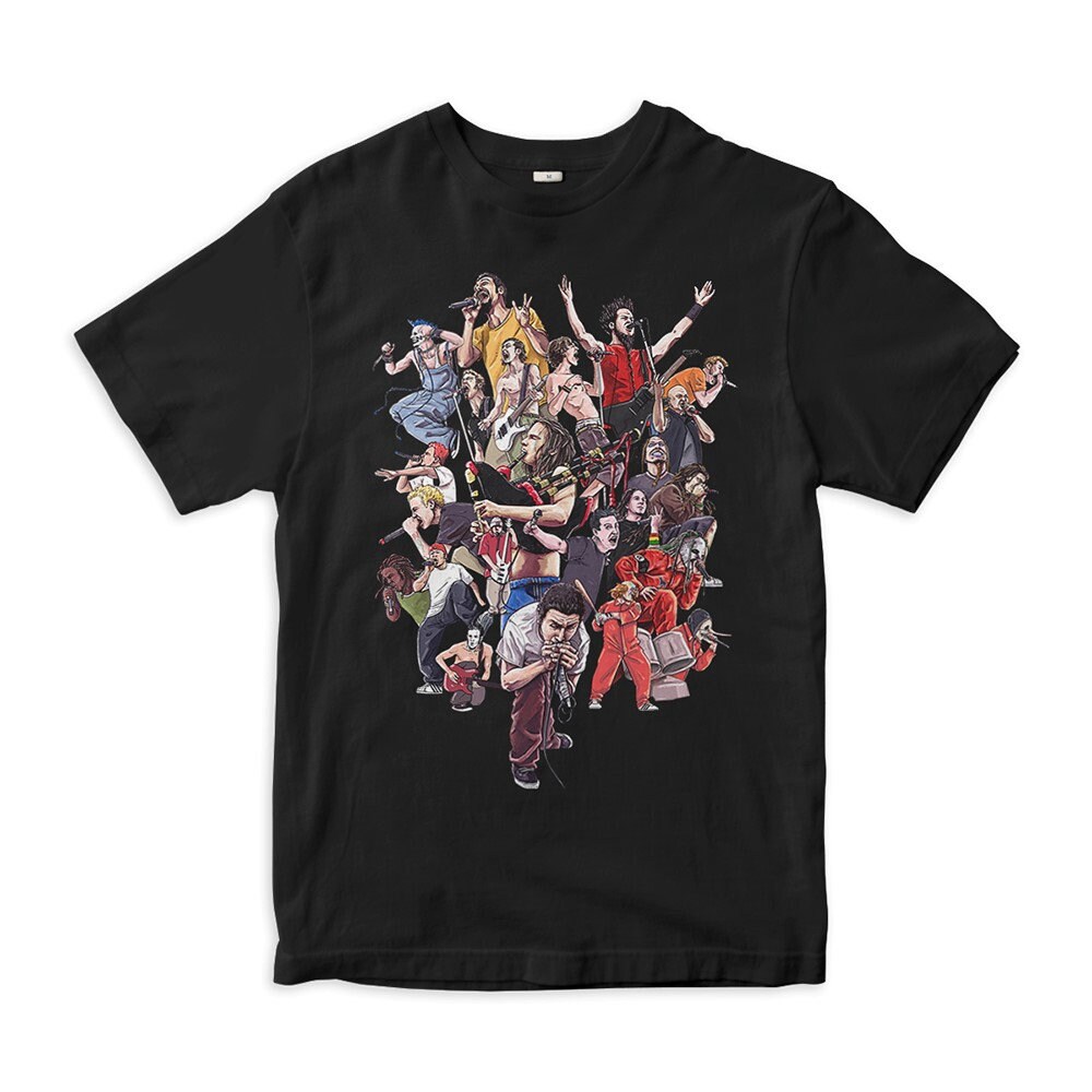 Alternative Rock Stars Combo T-shirt Men's and - Etsy