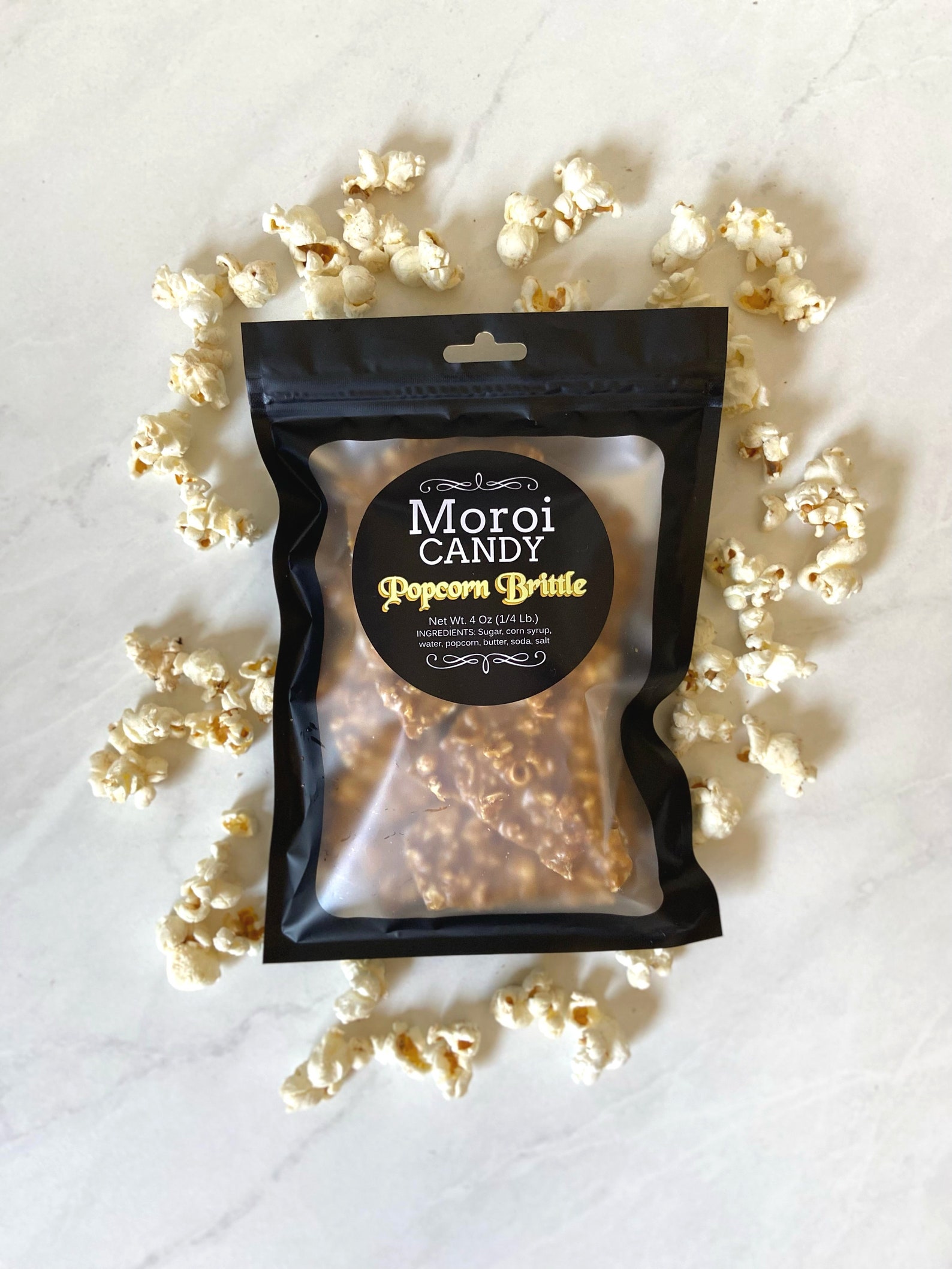 Popcorn Brittle - Half Pound 8oz - Etsy