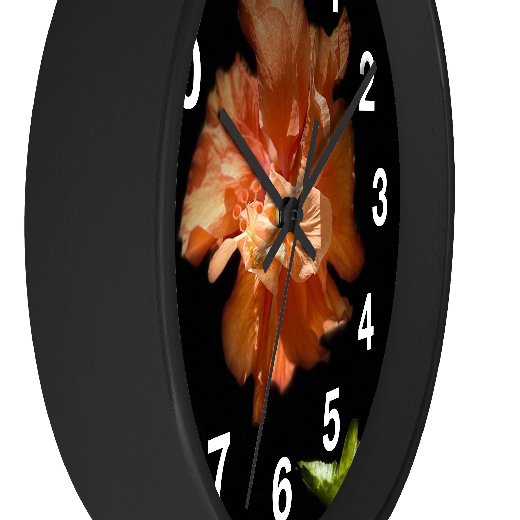 Flower Wall CLOCK 2, DECORATIVE Clock, Unique Wall Clock, Pretty ...