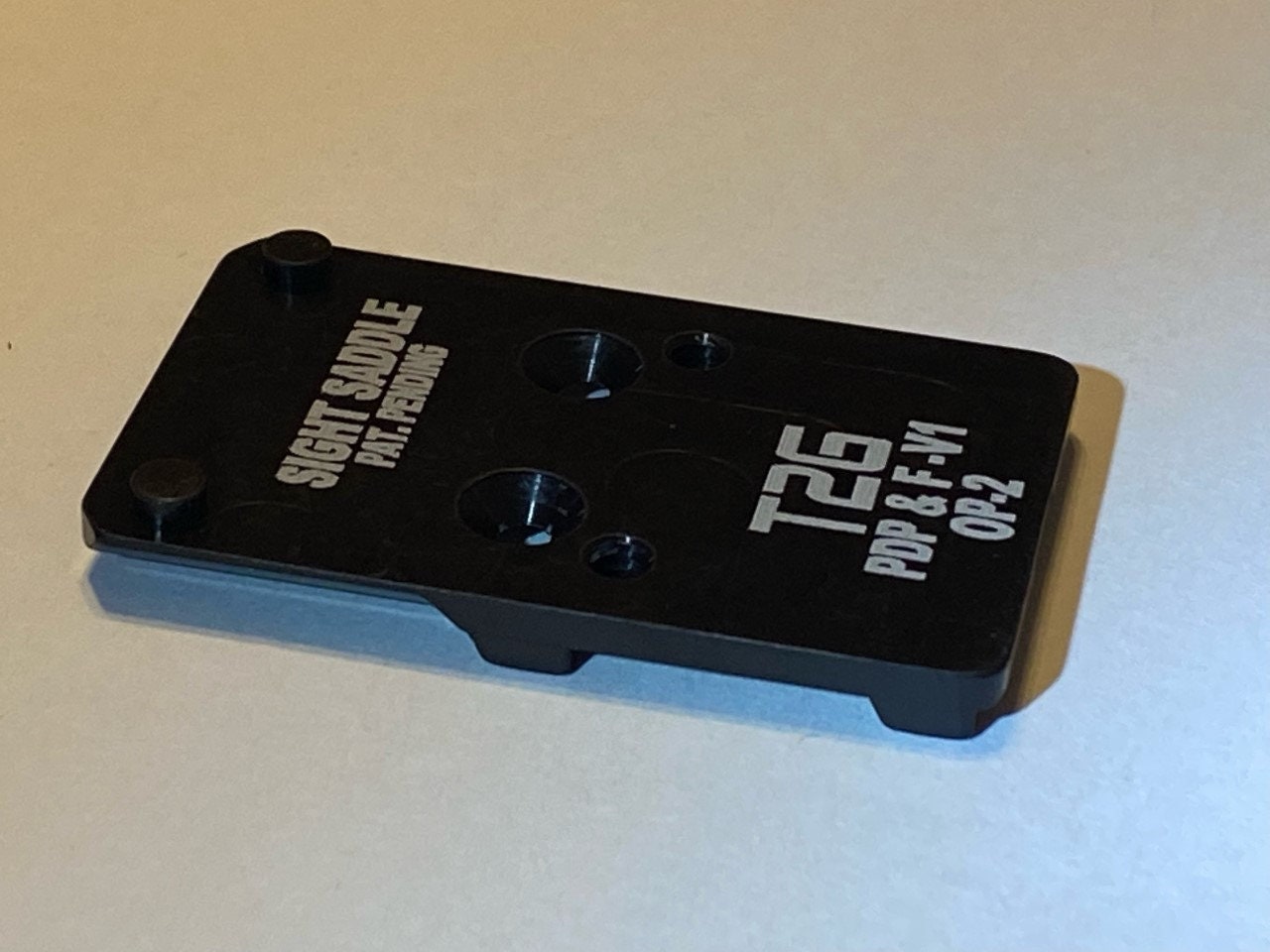 Walther PDP and F Series V1 Optic Plate for Trijicon RMR, SRO, Holosun ...