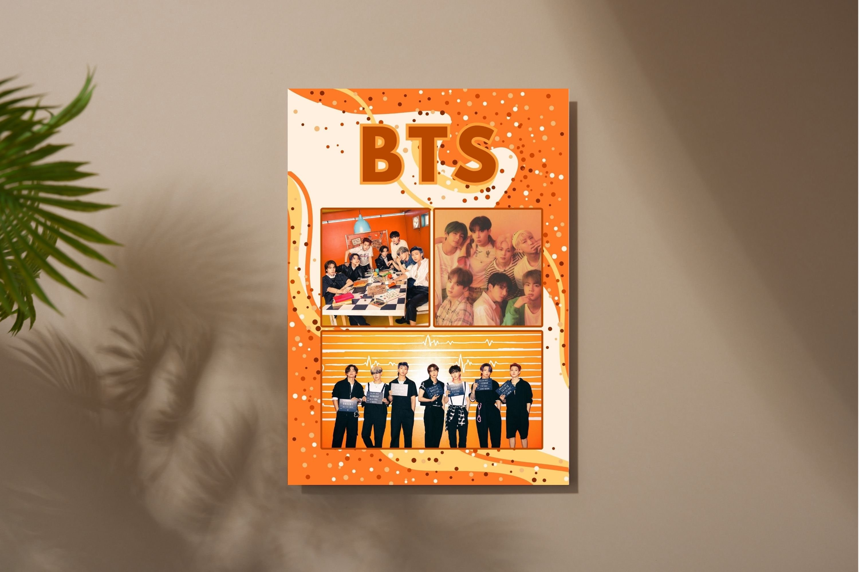 Bts Ot7 Poster BTS Poster BTS Wall Art Digital Poster Digital Download ...