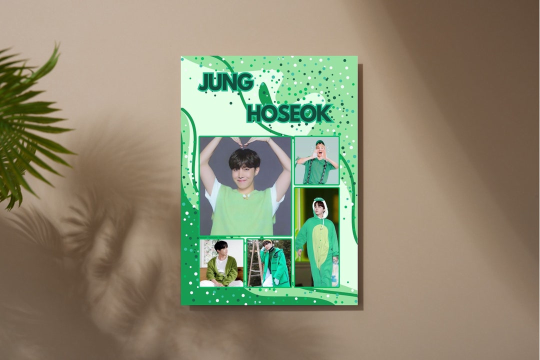 BTS J-hope Poster | J-hope Poster | Hoseok Poster | BTS Wall Art ...