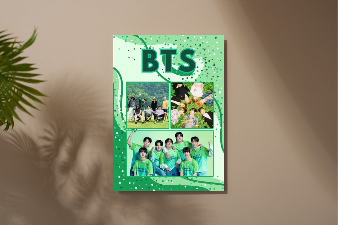 Bts Ot7 Poster BTS Poster BTS Wall Art Digital Poster Digital Download ...