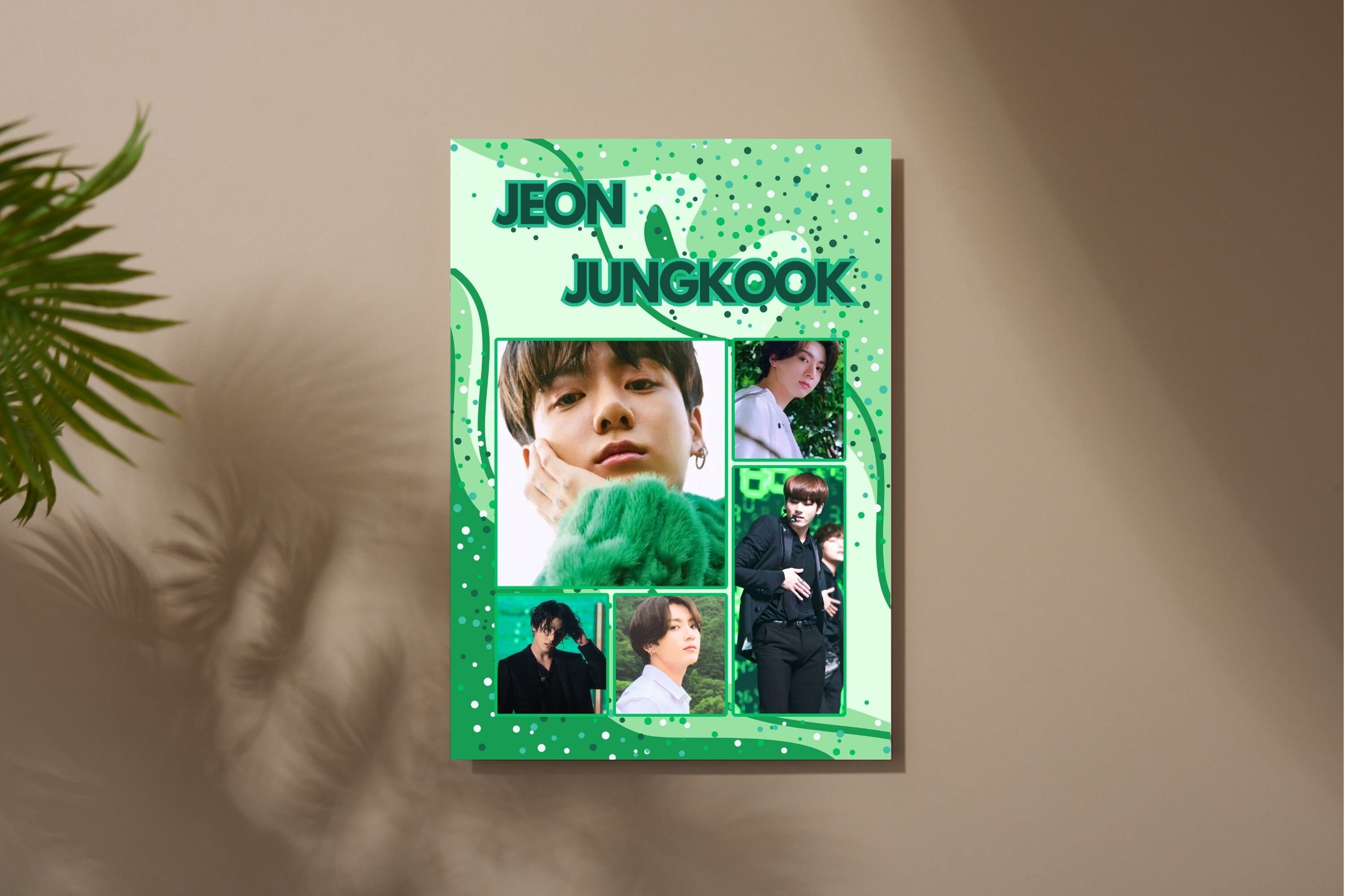 BTS Jungkook Poster Jungkook Poster BTS Wall Art Digital Poster Digital