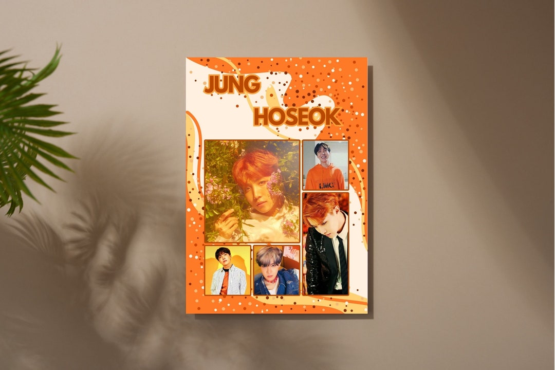 BTS J-hope Poster | J-hope Poster | Hoseok Poster | BTS Wall Art ...