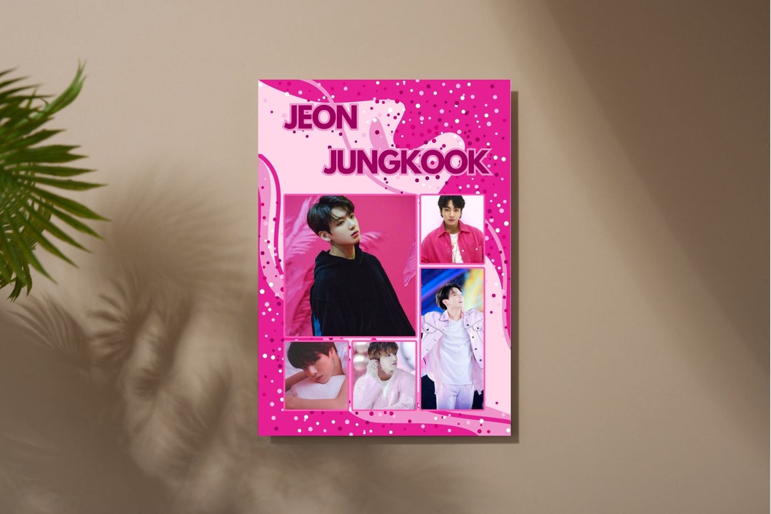 BTS Jungkook Poster | Jungkook Poster | BTS Wall Art | Digital Poster ...