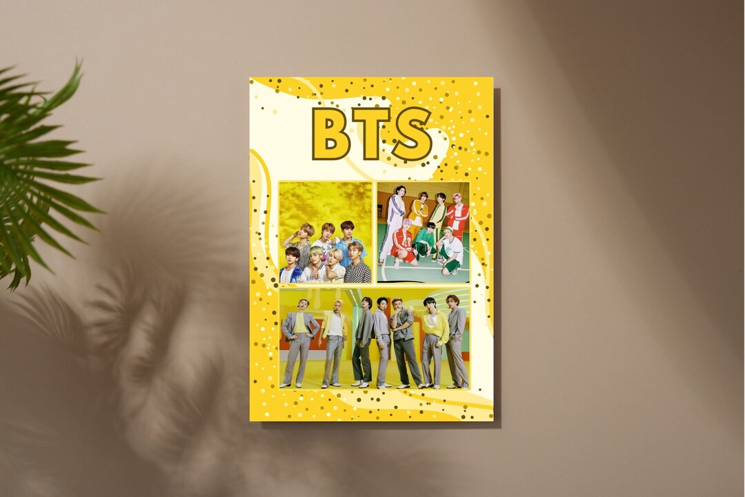 Bts Ot7 Poster BTS Poster BTS Wall Art Digital Poster Digital Download ...