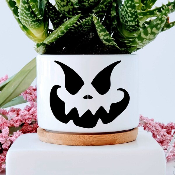 Ghost Face Planter - Etsy