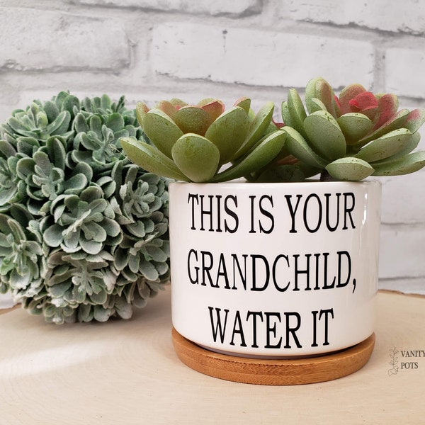 Funny Plant Pot - Etsy