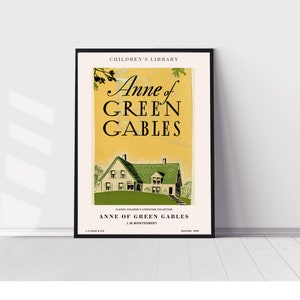 Classic Book Cover Wall Art Bundle, Kids Book Nook Decor, Set of 12 ...