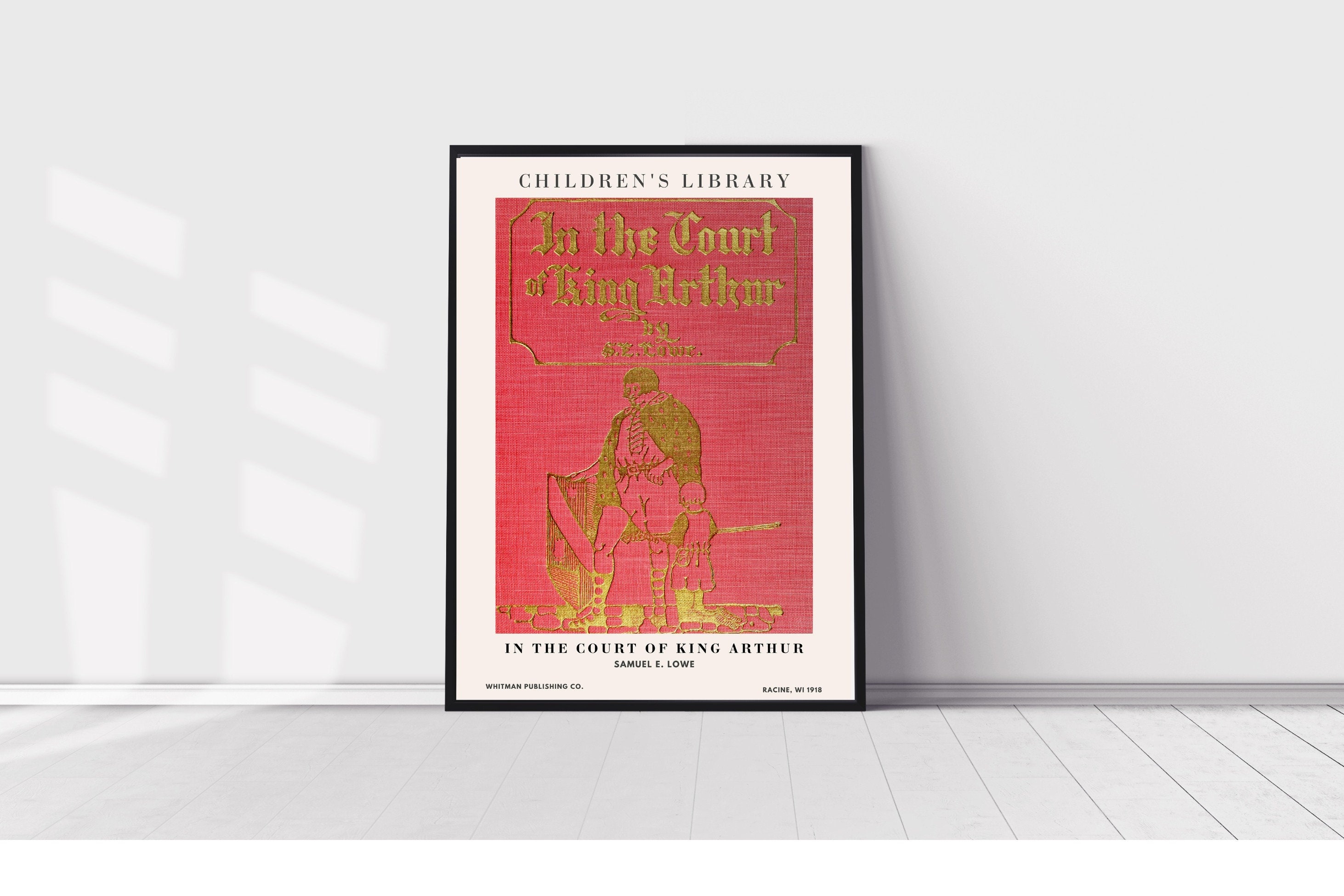 Classic Book Cover Wall Art Bundle Kids Book Nook Decor Set - Etsy