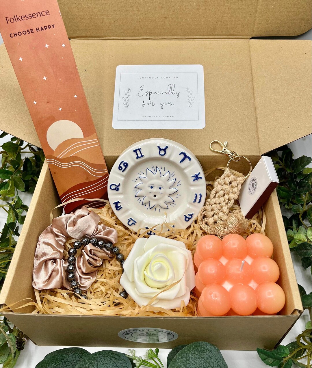 Thinking of You Zodiac Gift Box, Zodiac Gift Box for Her, Self Care ...