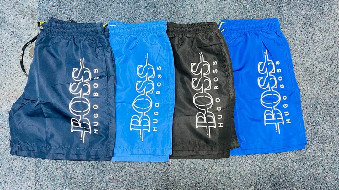 Hugo Boss Regular Fit Stylish Swim Shorts For Mens Etsy Uk
