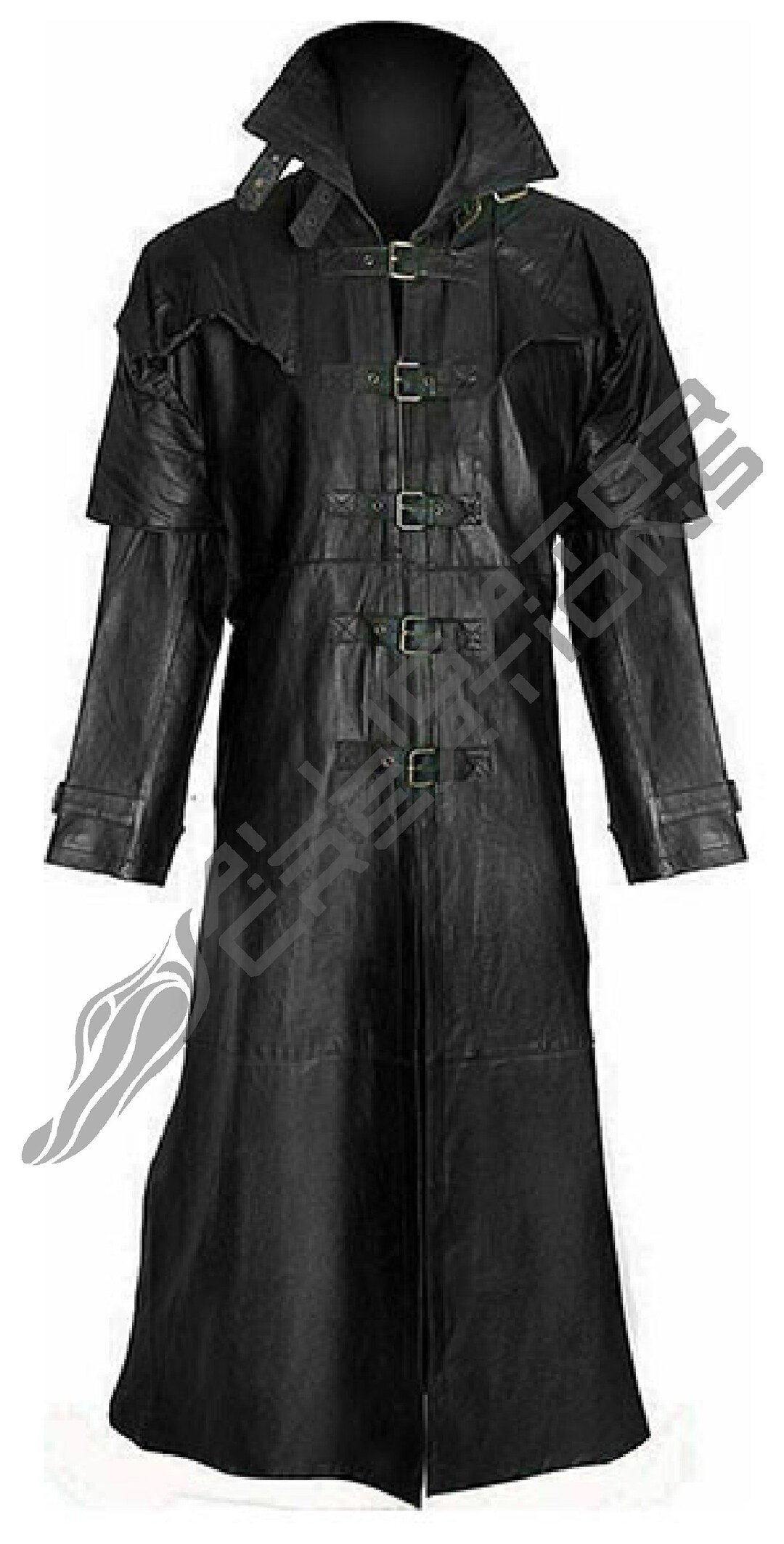 Van Helsing Hugh Jackman Cosplay Full Length Genuine Leather - Etsy