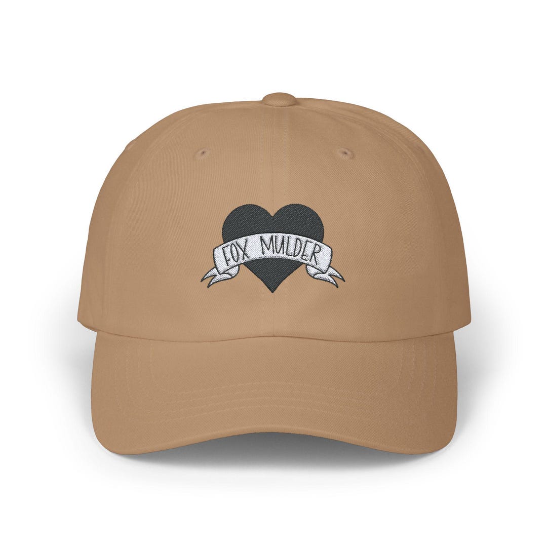 Fox Mulder Heart Classic Dad Cap - Etsy