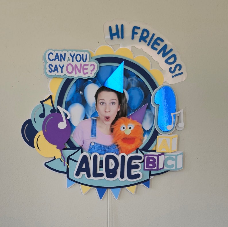 Ms Rachel Inspired Cake Topper Personalised - Etsy UK