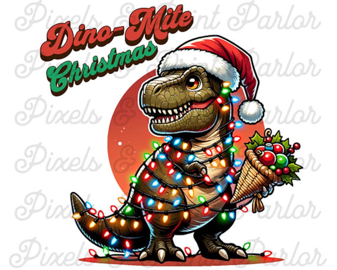 Dinosaur PNG Download; Dino-mite Christmas; Holiday T-rex Tree Costume ...