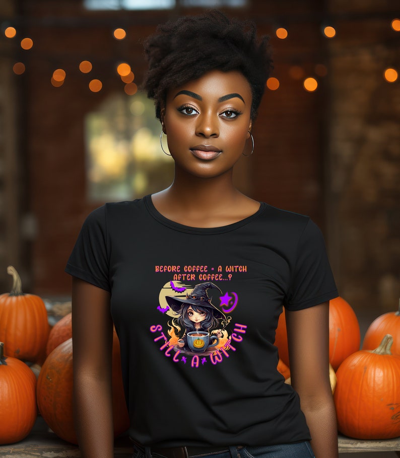 Funny Halloween PNG, Witch Clipart SVG Scalable, Witchy Mama Gift, Fall ...